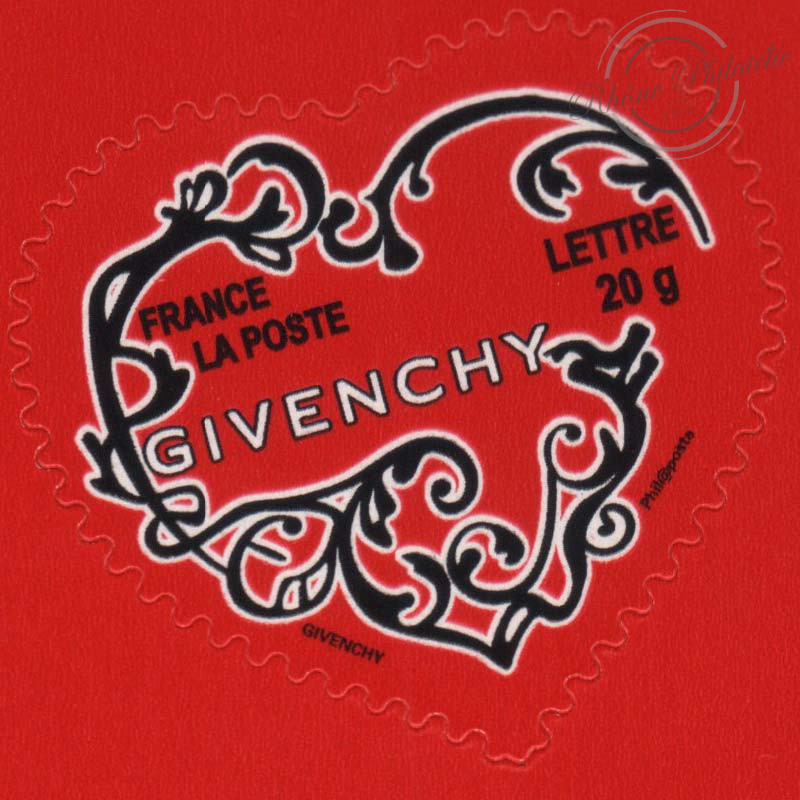 FRANCE FEUILLE DE TIMBRES POSTE AUTOADHESIFS SAINT VALENTIN N°102 c...